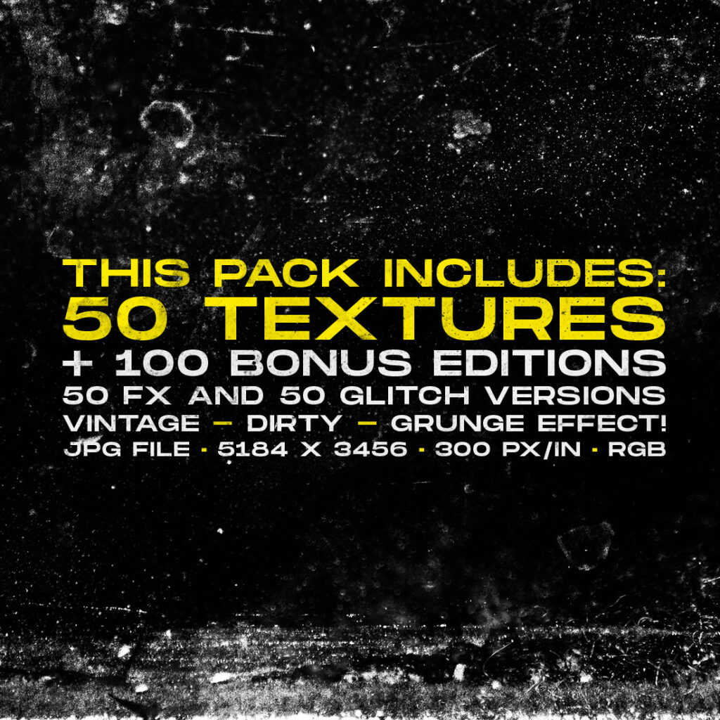 Dust and Grunge Textures + Glitch editions - MasterBundles