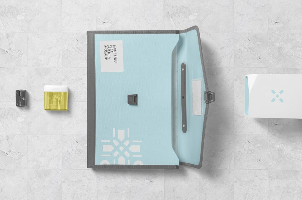 Envelope File Folder Mockups – MasterBundles