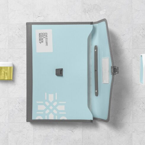 Envelope File Folder Mockups | MasterBundles