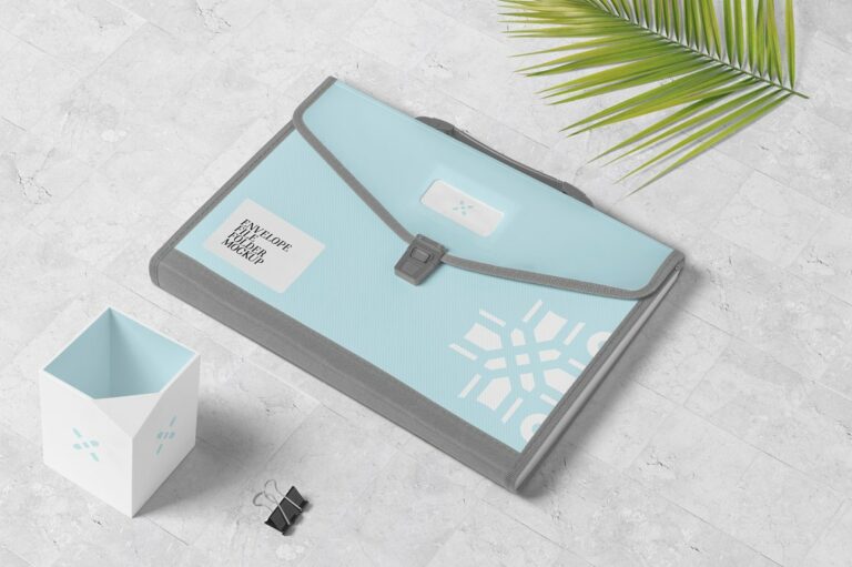 Envelope File Folder Mockups – MasterBundles