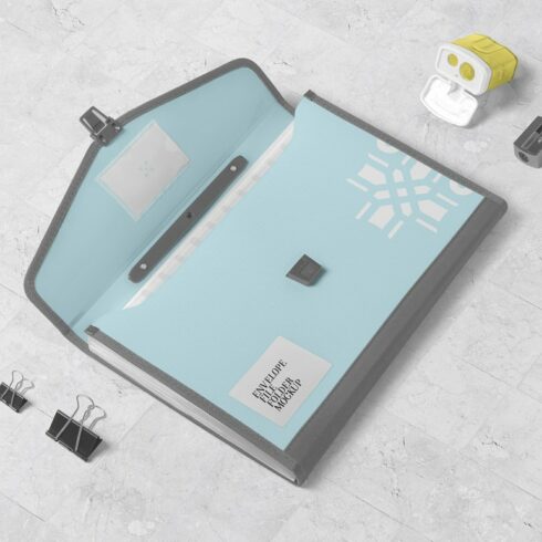 Envelope File Folder Mockups | MasterBundles