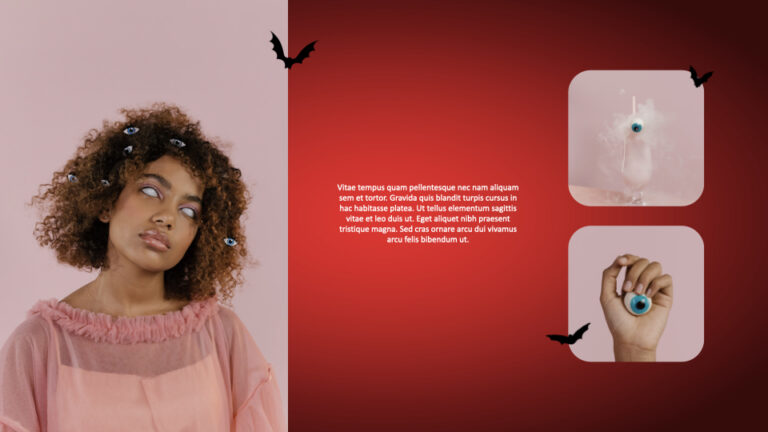 Eye Ball Halloween Themed Powerpoint Template – MasterBundles