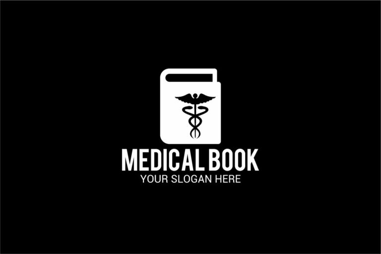 Medical Book Logo – MasterBundles
