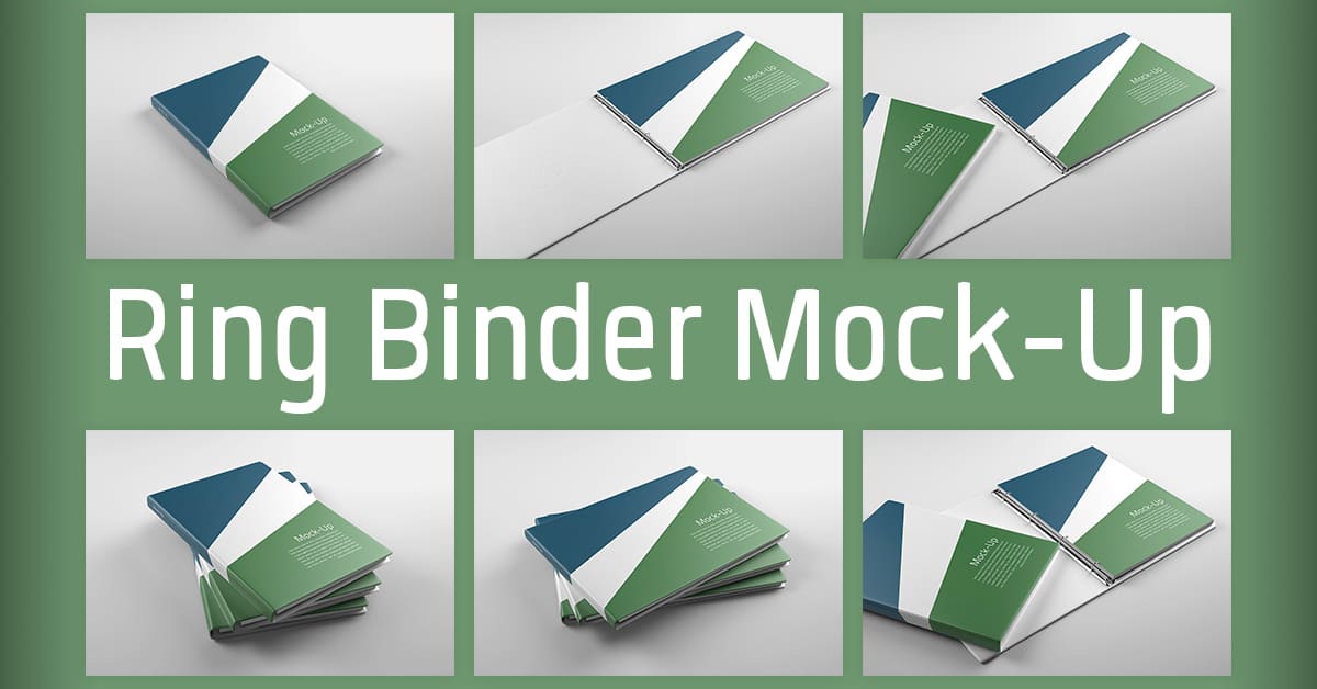 Ring Binder Mock-Up – MasterBundles