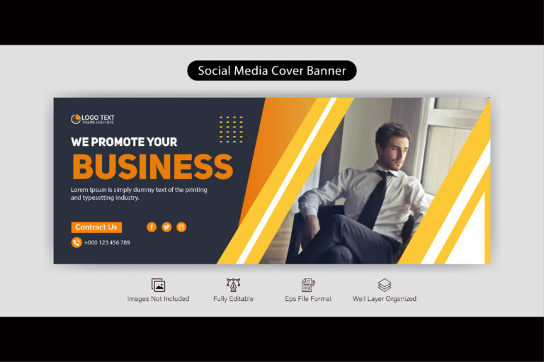 Facebook Cover Banner Design Bundle 01 - MasterBundles