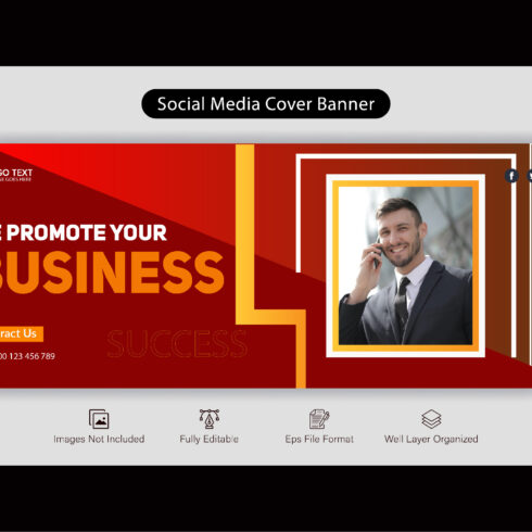 Facebook Cover Banner Design Bundle 01 | MasterBundles