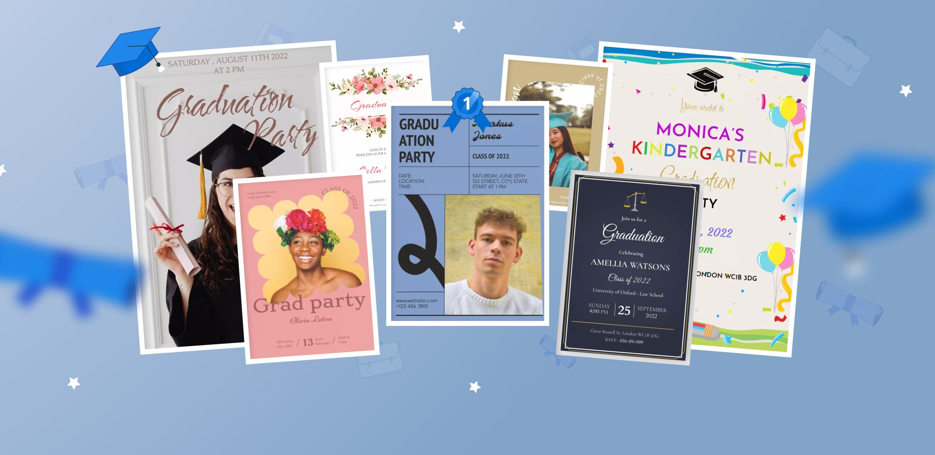 30 Best Graduation Invitation Template Collection 2022