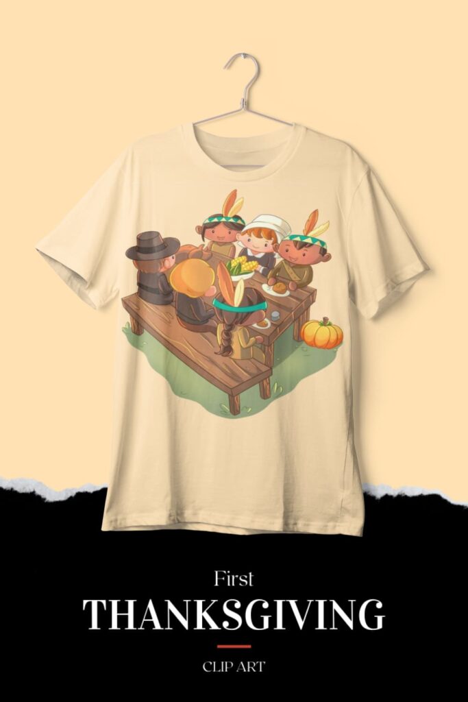 First Thanksgiving Clip Art – MasterBundles