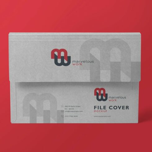 Flap Folder Mockups | Master Bundles