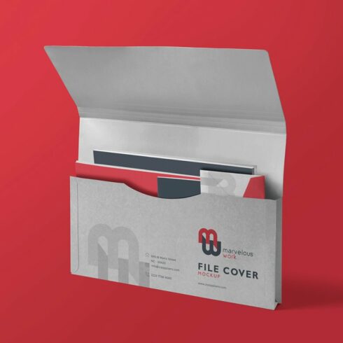 Flap Folder Mockups | Master Bundles