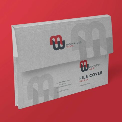 Flap Folder Mockups | Master Bundles