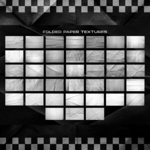 Folded paper textures collection - MasterBundles