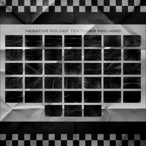 Folded paper textures collection - MasterBundles