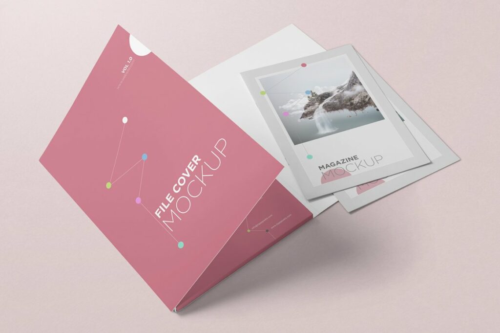Folder Mockups – MasterBundles