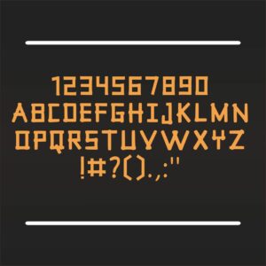 Gedrigs Font for Display - MasterBundles