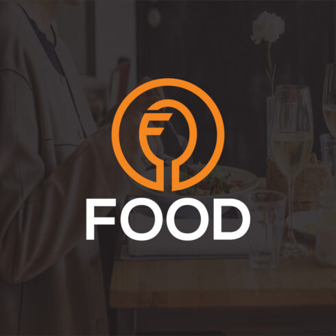 Letter F - Food Logo - MasterBundles