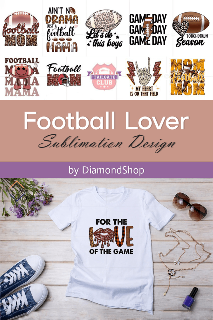 Football Lover Sublimation Design – MasterBundles