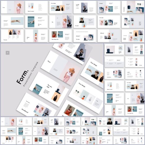 FORM - Google Slide Stylish Template – MasterBundles