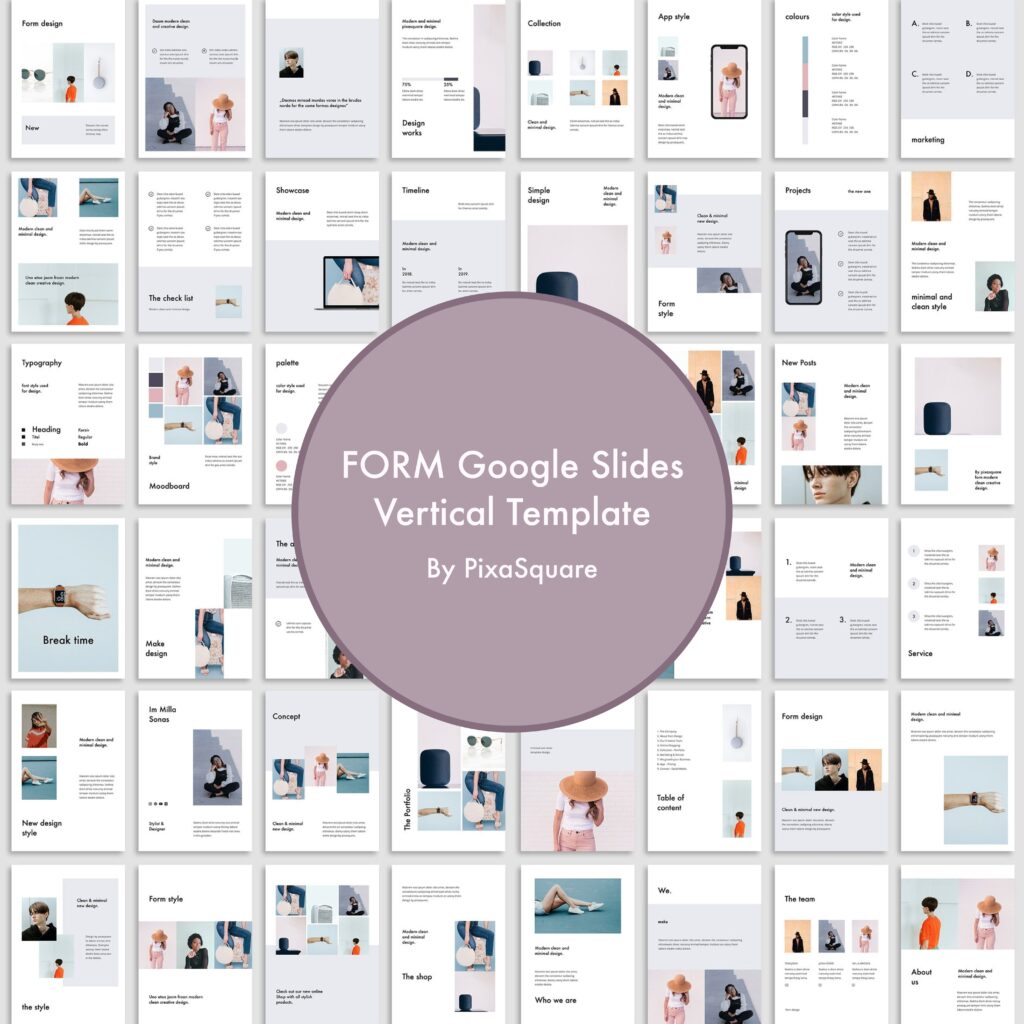 FORM Google Slides Vertical Template – MasterBundles