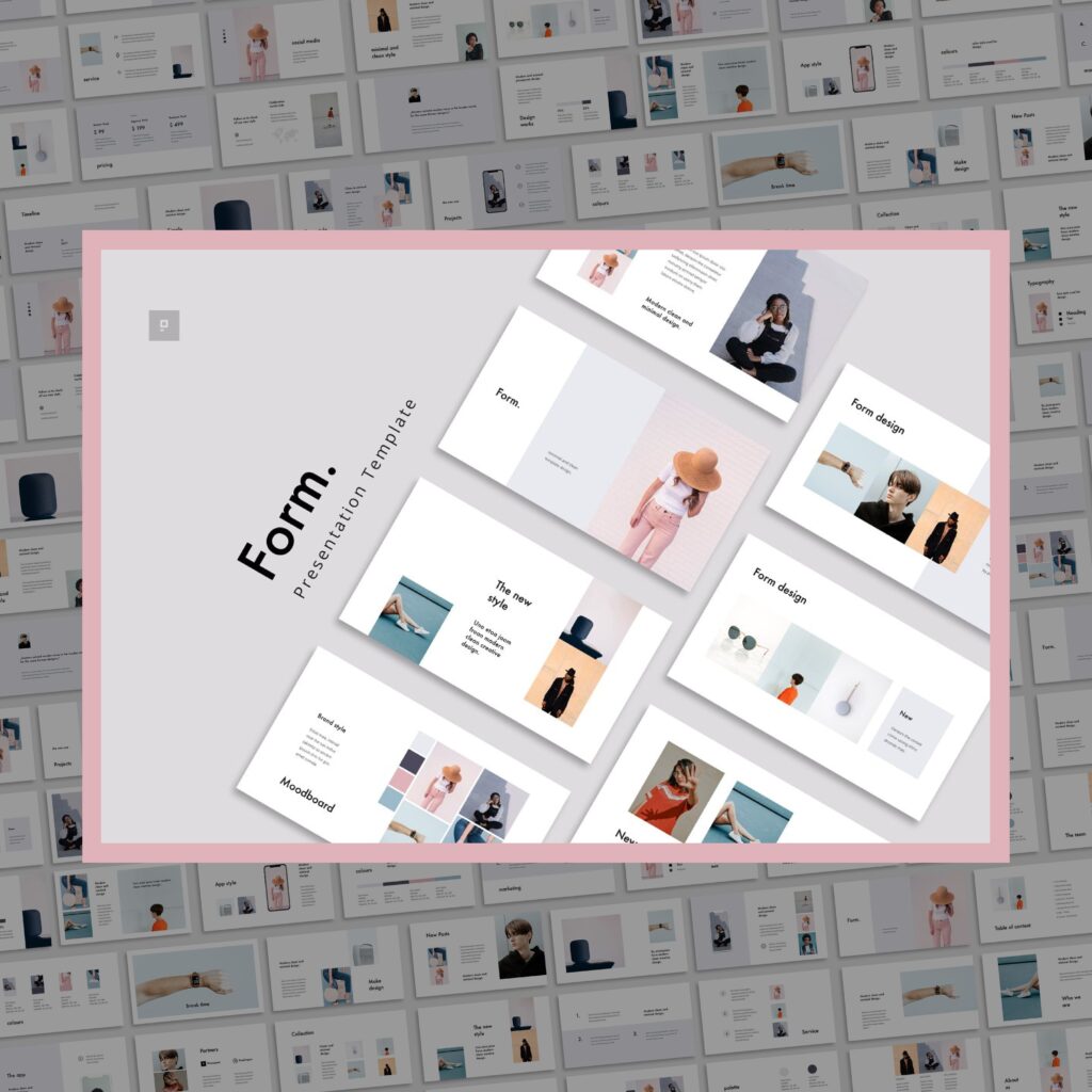 FORM - Powerpoint Stylish Template – MasterBundles