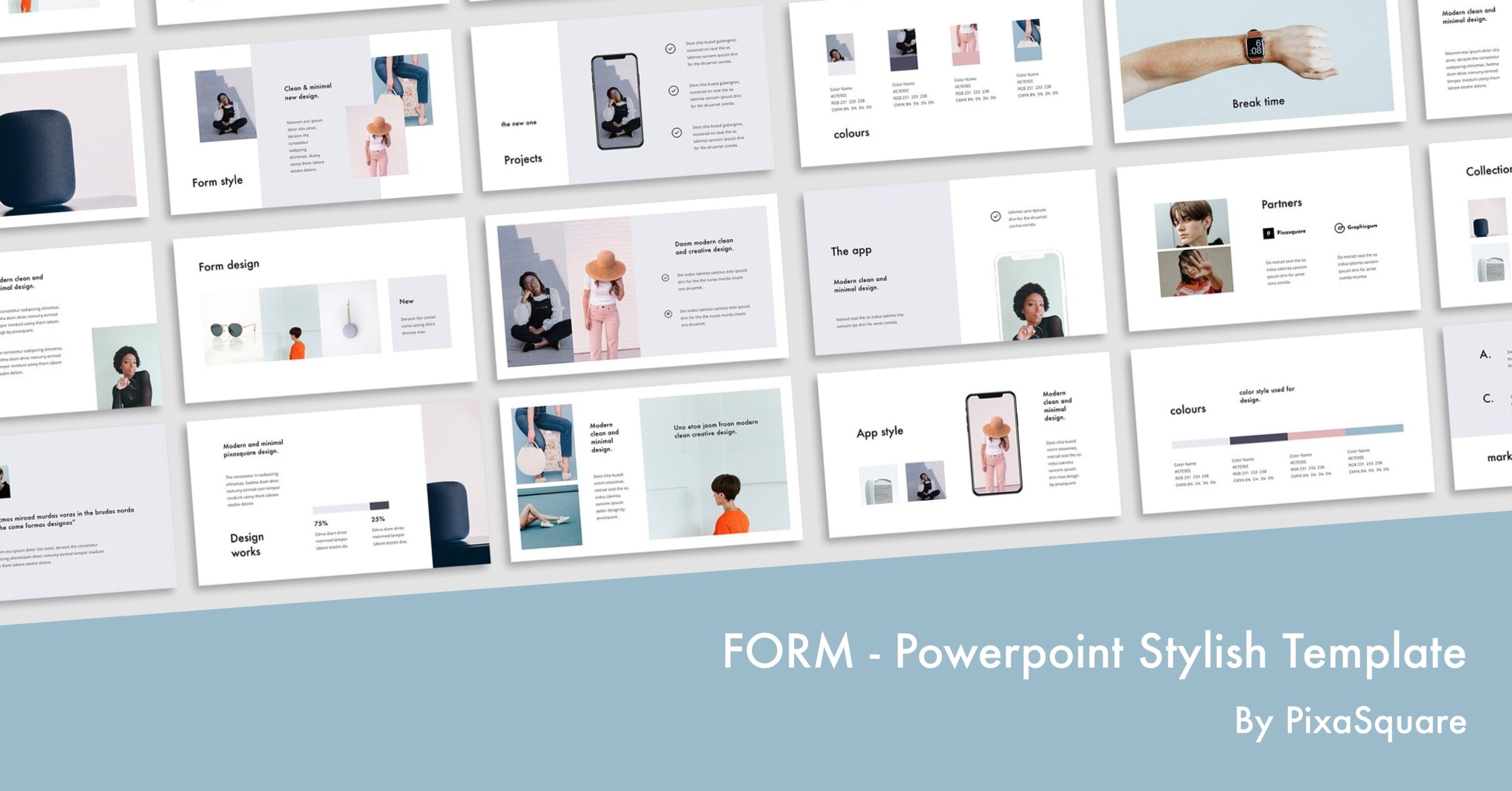 FORM - Powerpoint Stylish Template – MasterBundles