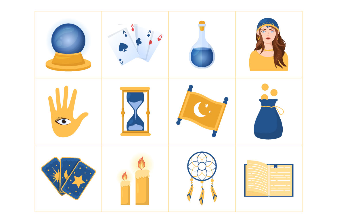 Fortune Teller Illustration