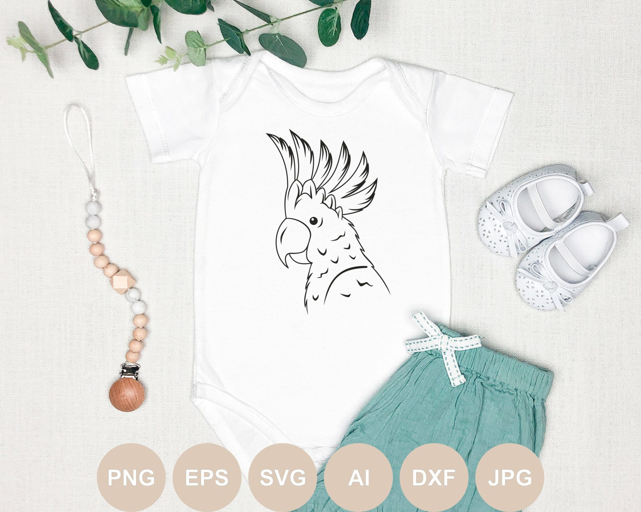 Cockatoo Svg File, Animal Svg, Cockatoo Cut File, Bird Svg – MasterBundles