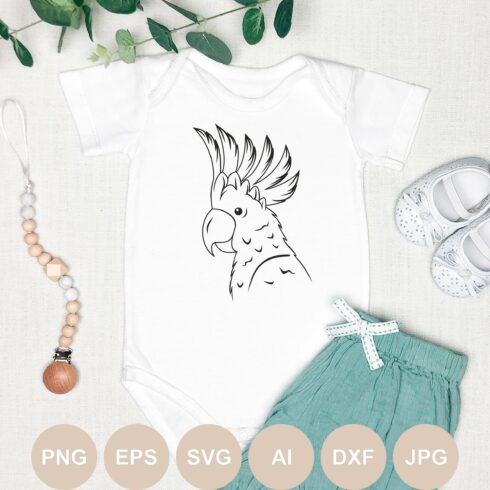 Cockatoo Svg File, Animal Svg, Cockatoo Cut File, Bird Svg | Master Bundles