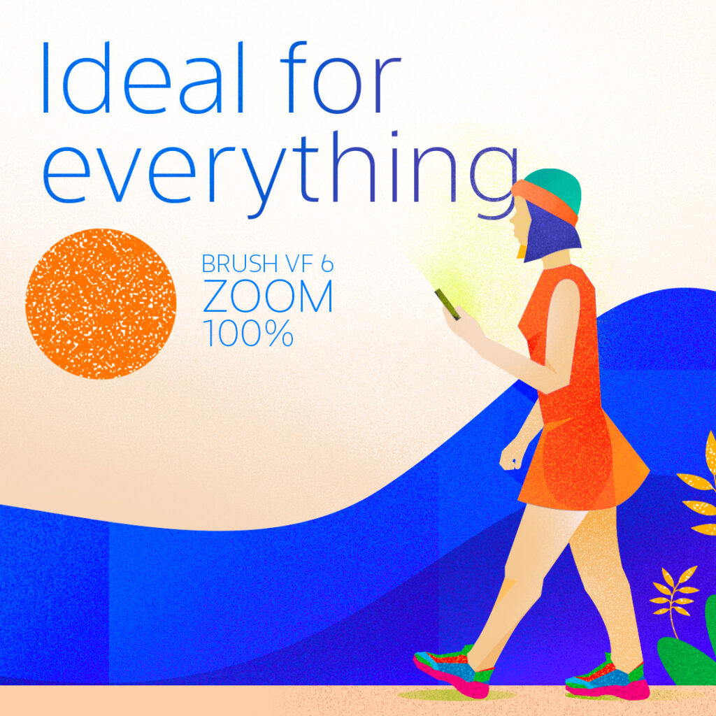 Grain artistic brushes for Procreate - MasterBundles