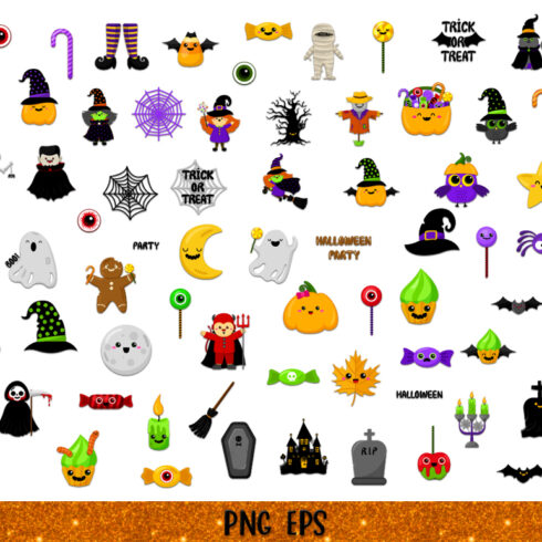 Halloween Stickers Bundle | MasterBundles