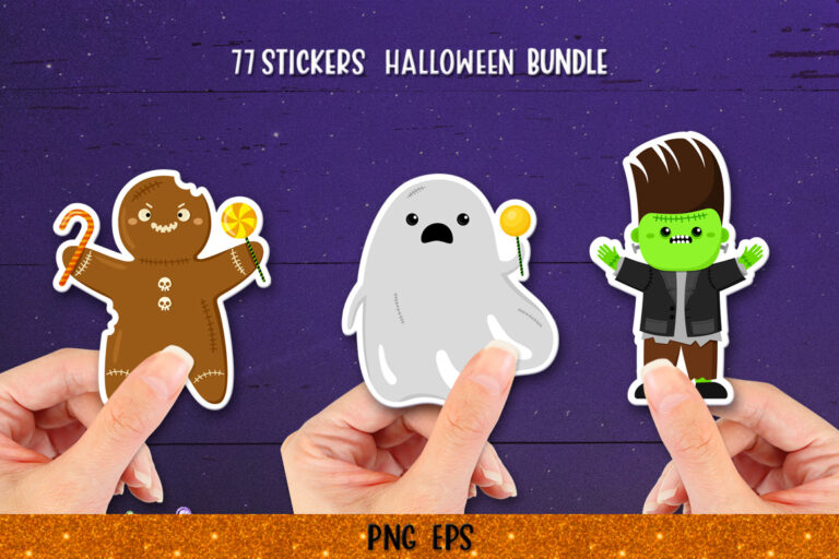 Halloween Stickers Bundle - MasterBundles