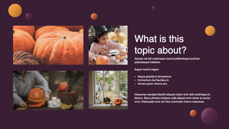 Halloween Presentation Template – MasterBundles