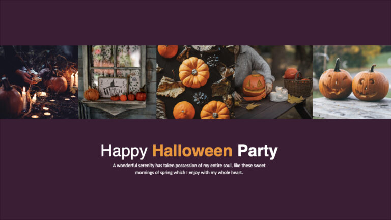 Halloween Presentation Template – MasterBundles