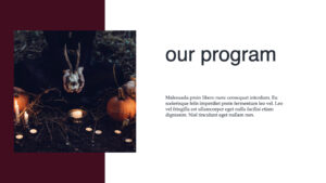 Halloween Skeleton Powerpoint Template – MasterBundles