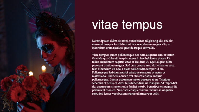 Halloween Skeleton Powerpoint Template – MasterBundles