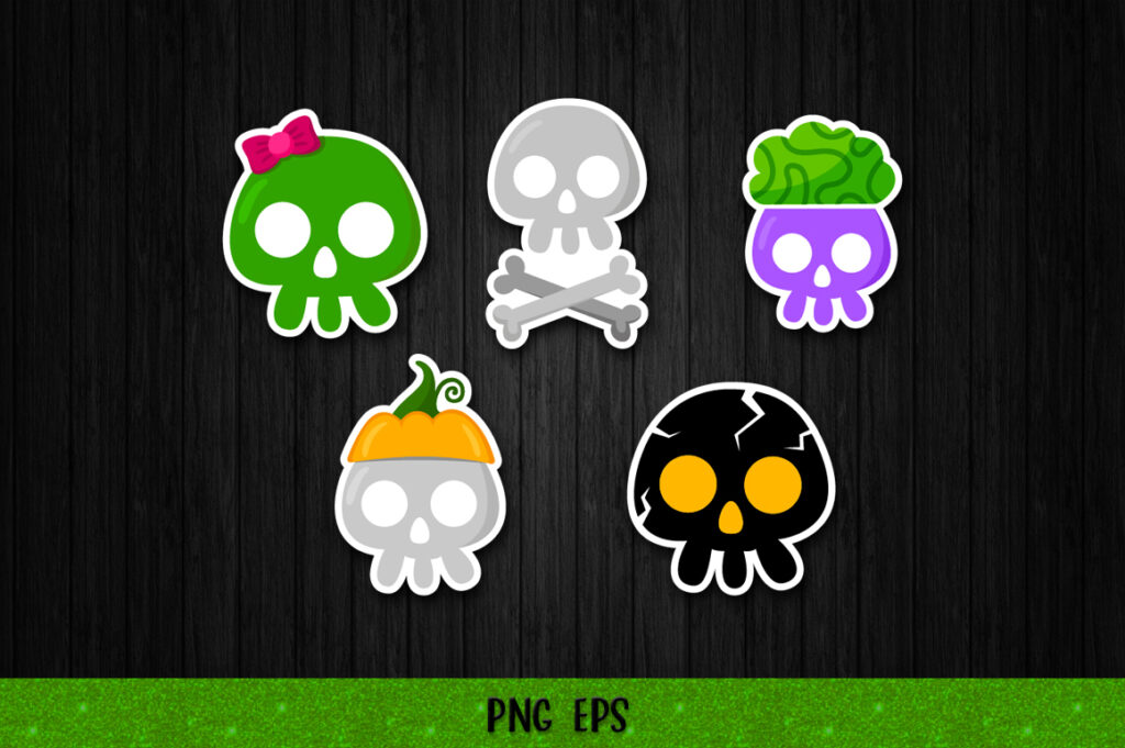 Halloween Stickers Bundle - MasterBundles