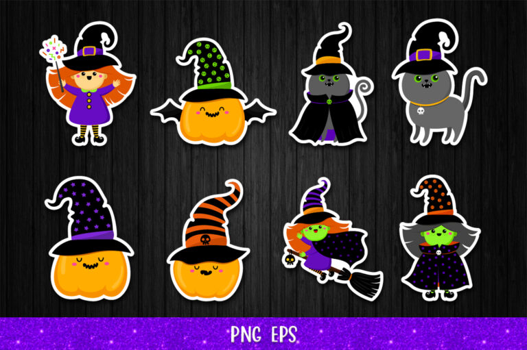 Halloween Stickers Bundle - MasterBundles