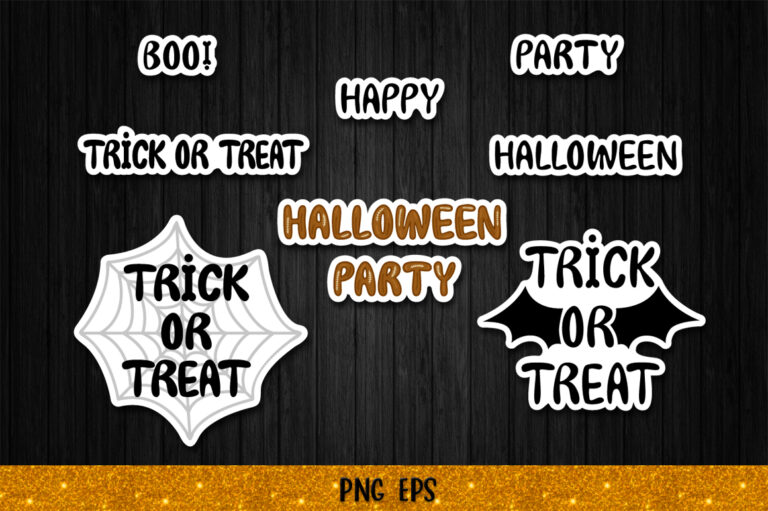 Halloween Stickers Bundle - MasterBundles