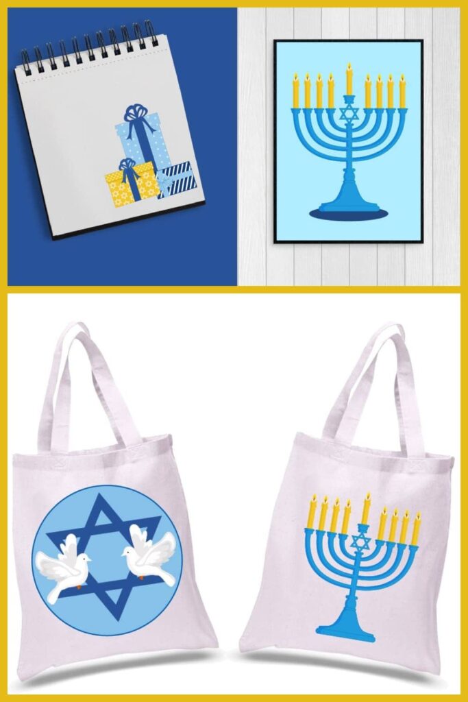 Hanukkah Clipart, Grahics, Illustrations AMB-1535 – MasterBundles