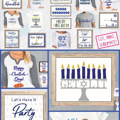 Hanukkah SVG Bundle I 20 Designs – MasterBundles