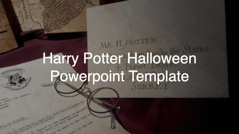 Harry Potter Halloween Powerpoint Template – MasterBundles