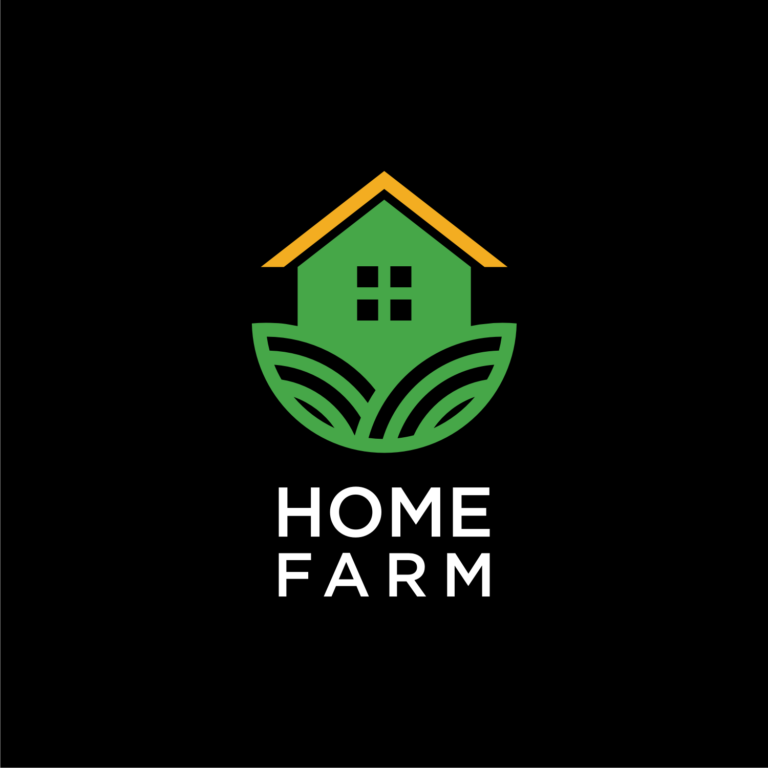 house farm logo vector design line style - MasterBundles
