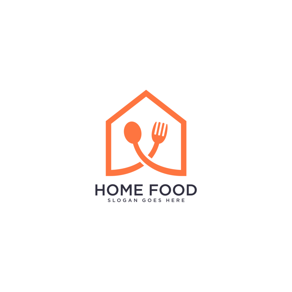 home food logo design vector - MasterBundles