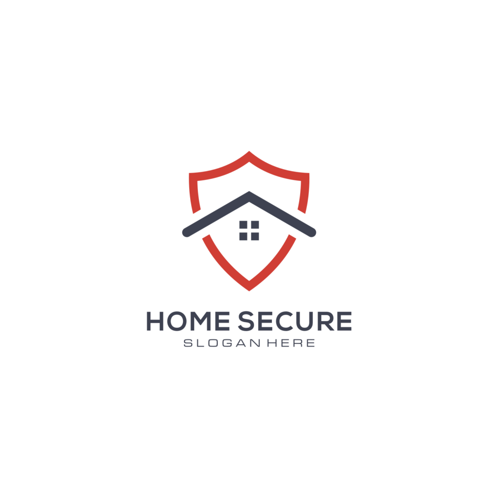 home shield logo design vector - MasterBundles