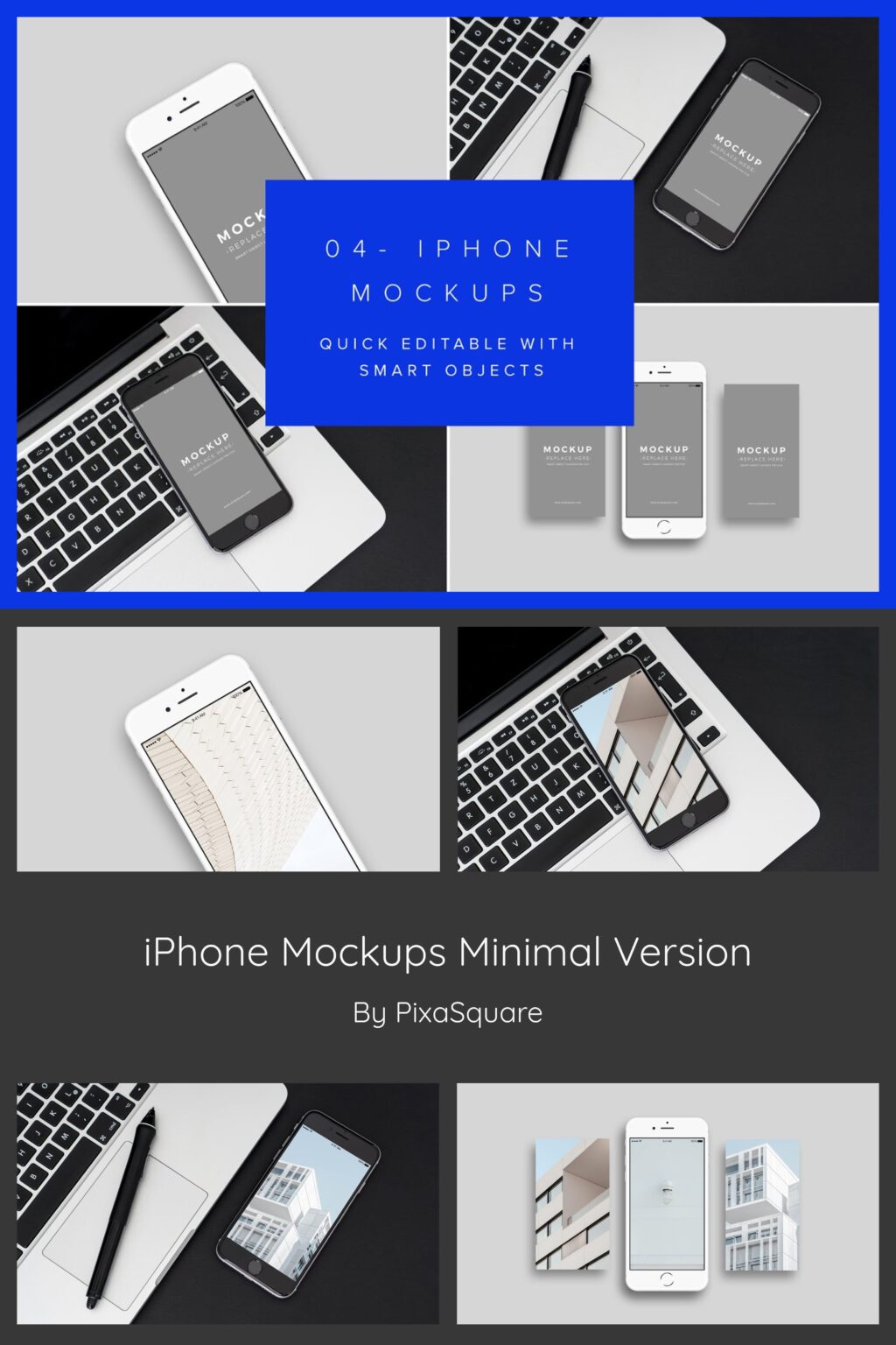 IPhone Mockups Minimal Version – MasterBundles