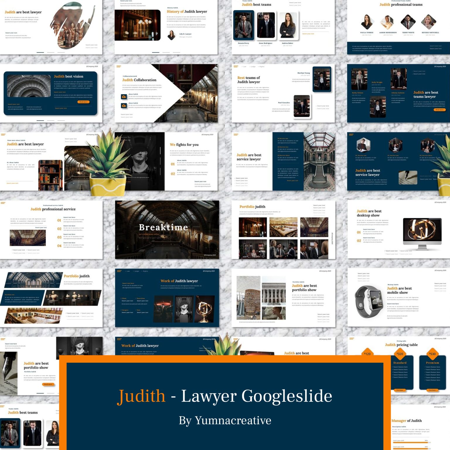 Juristic - Lawyer & Legal Advisor PowerPoint | Master Bundles