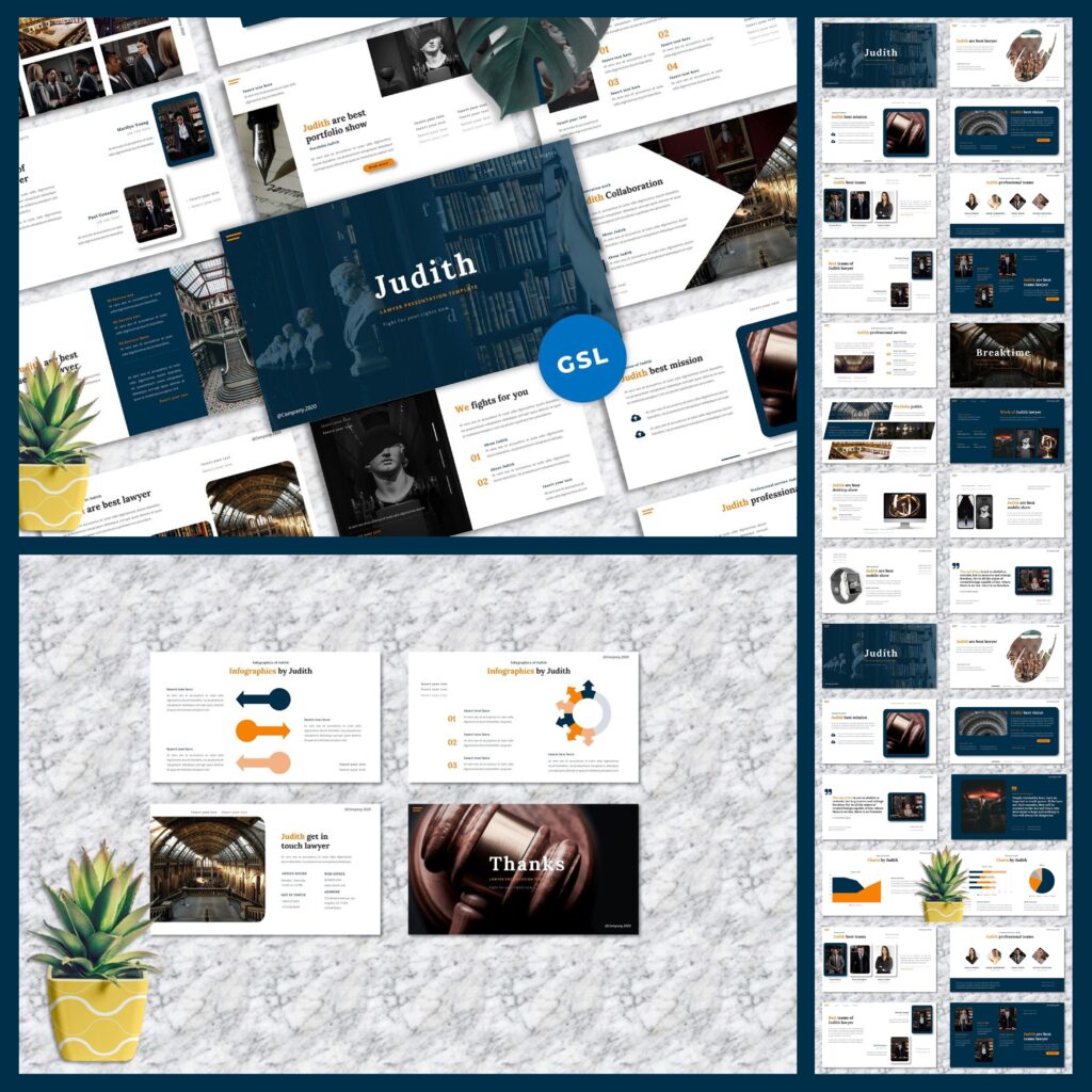 Judith - Lawyer Google Slide – MasterBundles