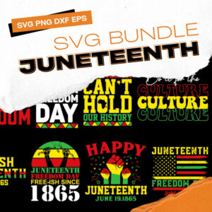 20 Juneteenth SVG Bundle – MasterBundles