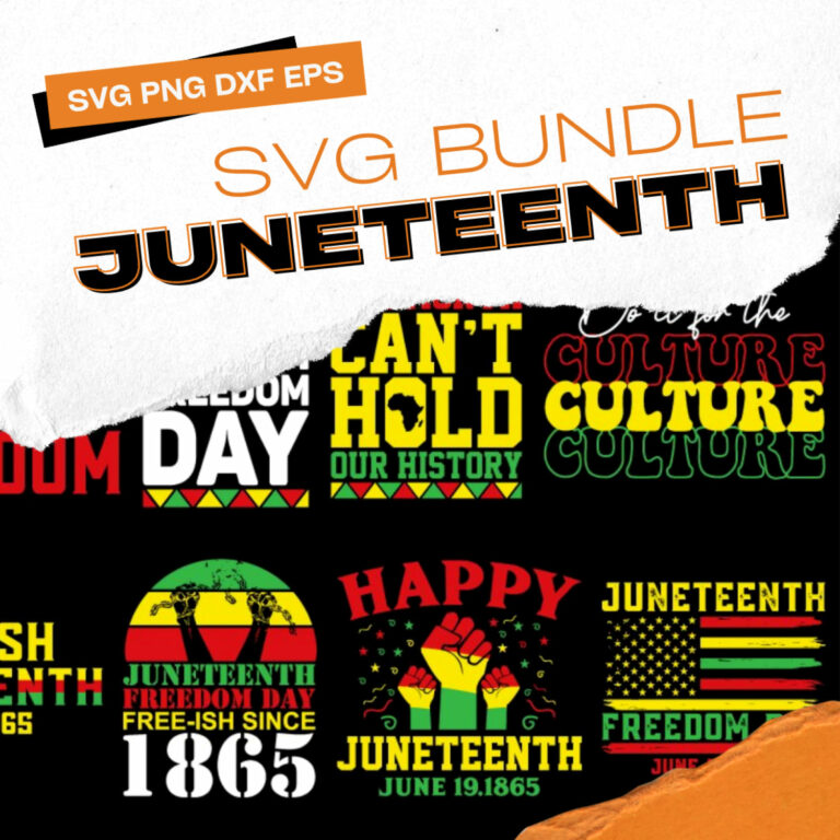 20 Juneteenth SVG Bundle – MasterBundles