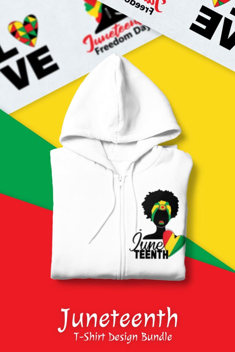 Juneteenth T-Shirt Design Bundle, June, Black History – MasterBundles